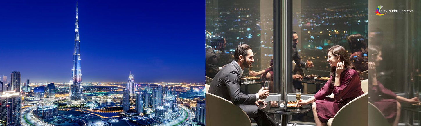Burj Khalifa Ticket with Rooftop Meal | Access To 124 & 125 Level Burj Khalifa Ticket with Rooftop Meal | Access To 124 & 125 Level
